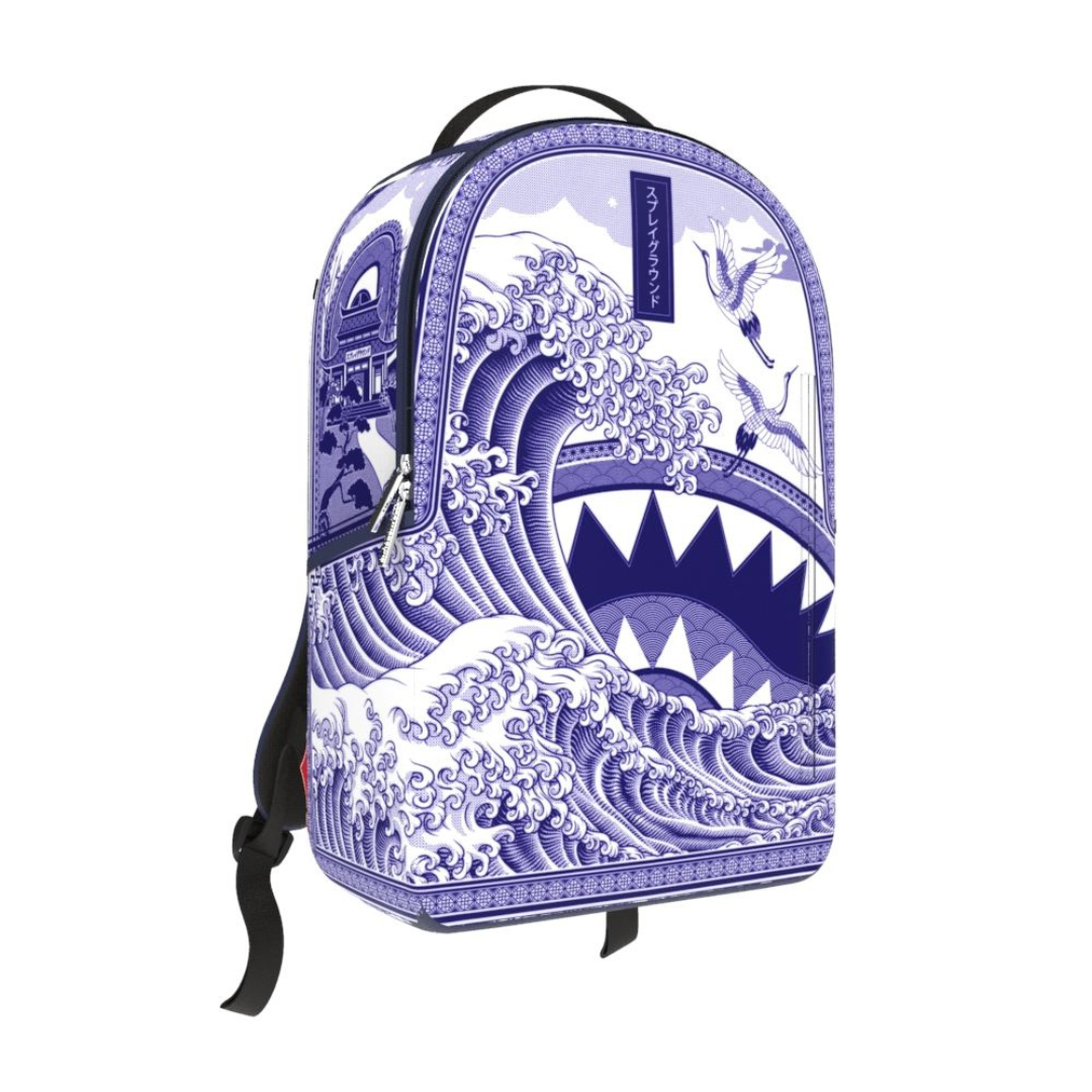 Sprayground Fine China Part Deux Backpack – Cream SB
